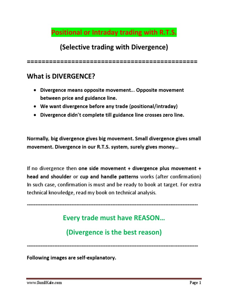 Sunil Kale | PDF | Day Trading | Algorithmic Trading