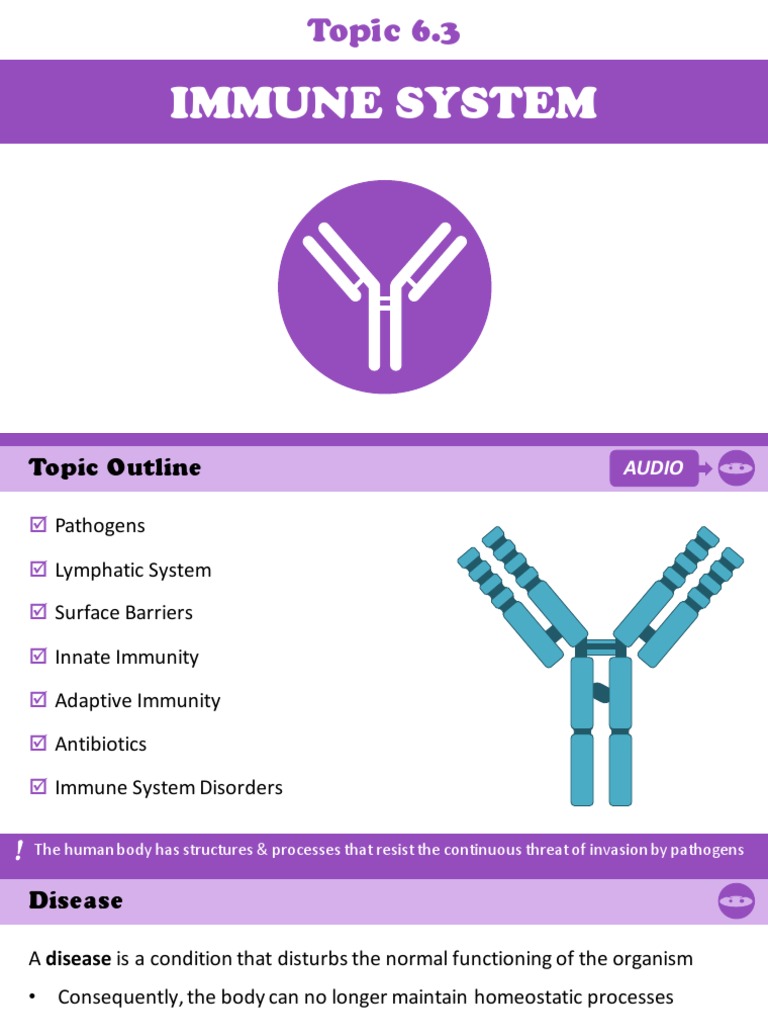 6.3 Defence Against Infectious Disease | PDF | Immune System | Innate ...