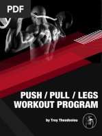 Push/Pull & Upper/Lower Workout Guide | PDF | Recreation | Weight Training