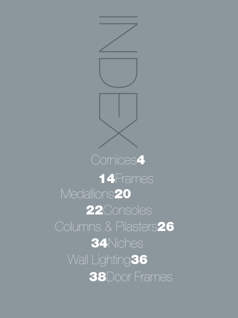 Futec Cornice and Frame Catalogue | PDF | Economic Sectors | Building ...