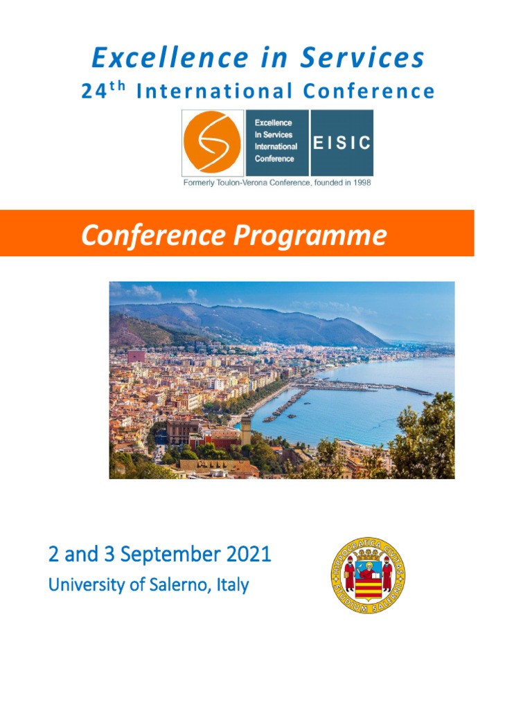 Developing Excellence through Service Innovation: Conference Programme ...