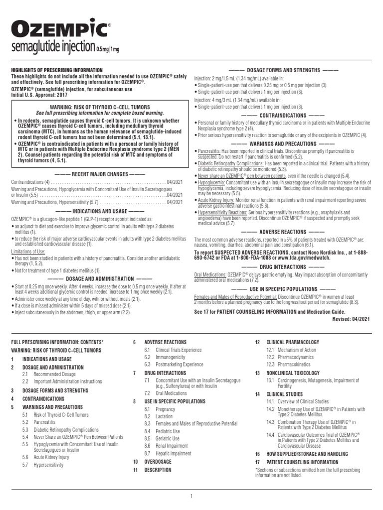 See Full Prescribing Information For Complete Boxed Warning | PDF ...