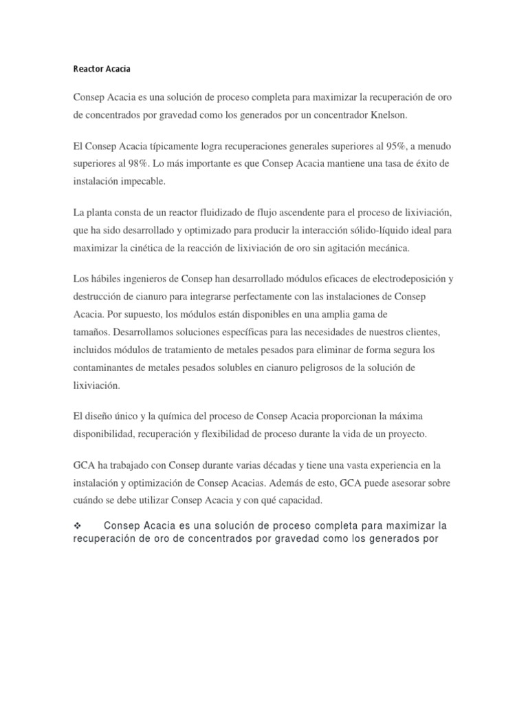 Reactor Acacia 001 | PDF | Big Data | Aprendizaje automático