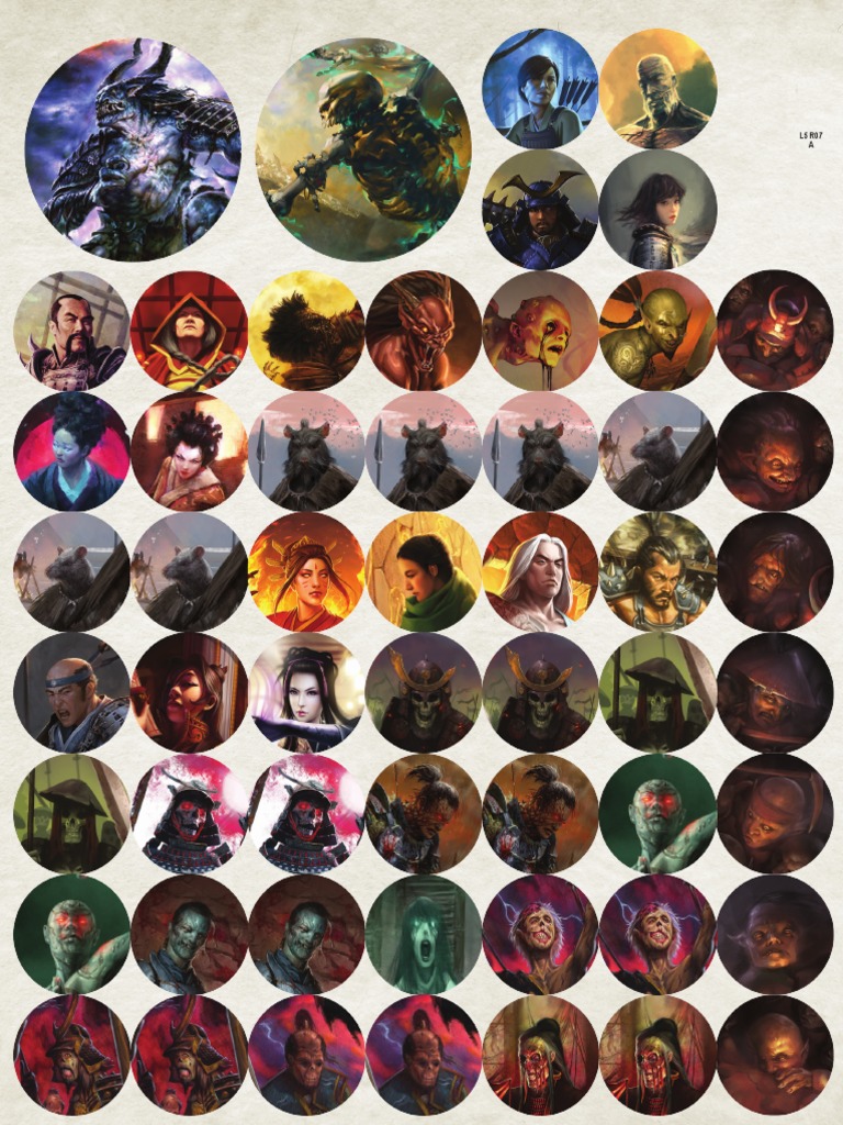 L5R-5e-Mask of The Oni - Token | PDF