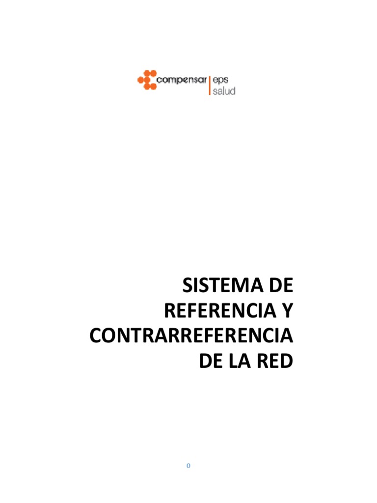 Sistema de Referencia Y Contrarreferencia de La Red | PDF | Hospital | Ambulancia