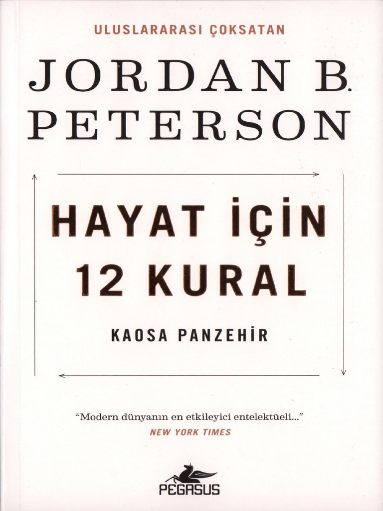 Jordan B. Peterson - Hayat Icin 12 Kural | PDF