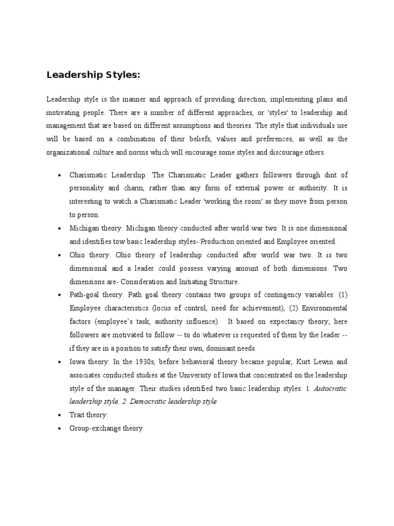Leadership | Download Free PDF | Leadership | Motivation