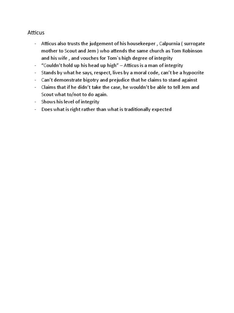 Atticus | PDF | Wellness