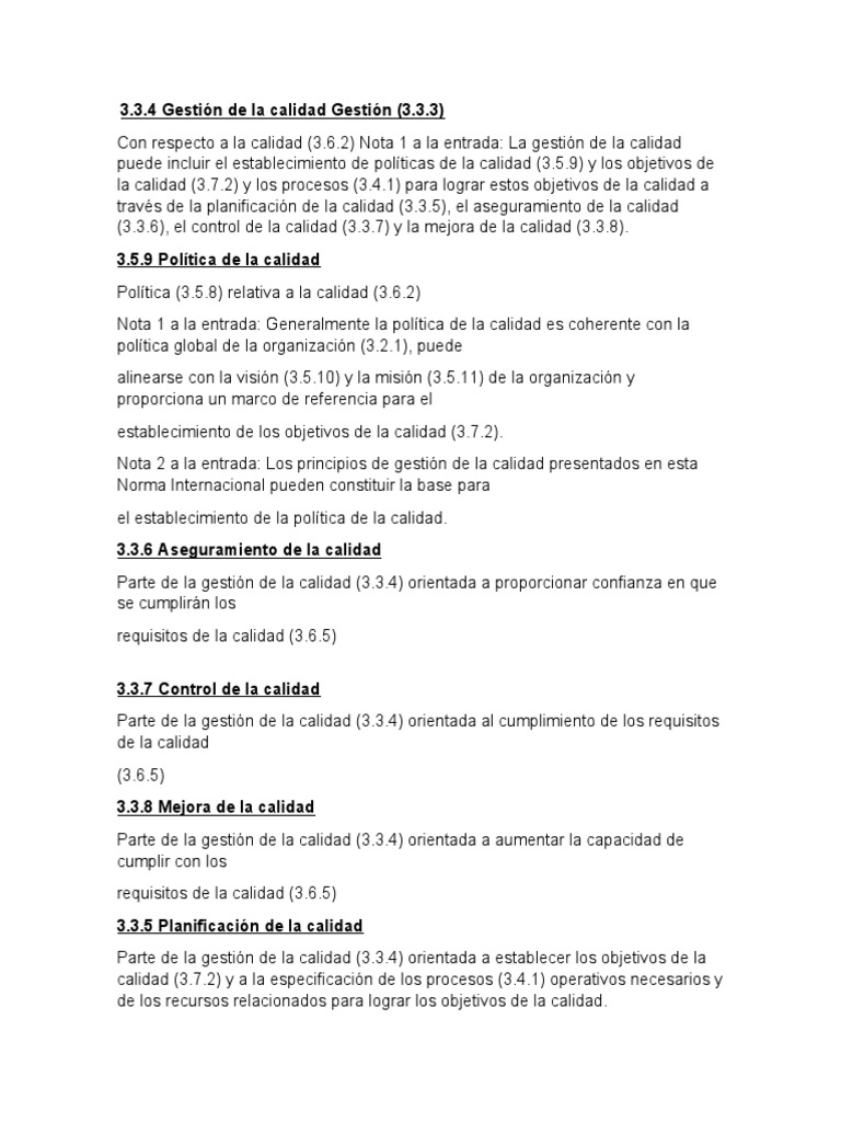 3 Terminos y Condiciones | PDF | Calidad (comercial) | Gestión de la ...