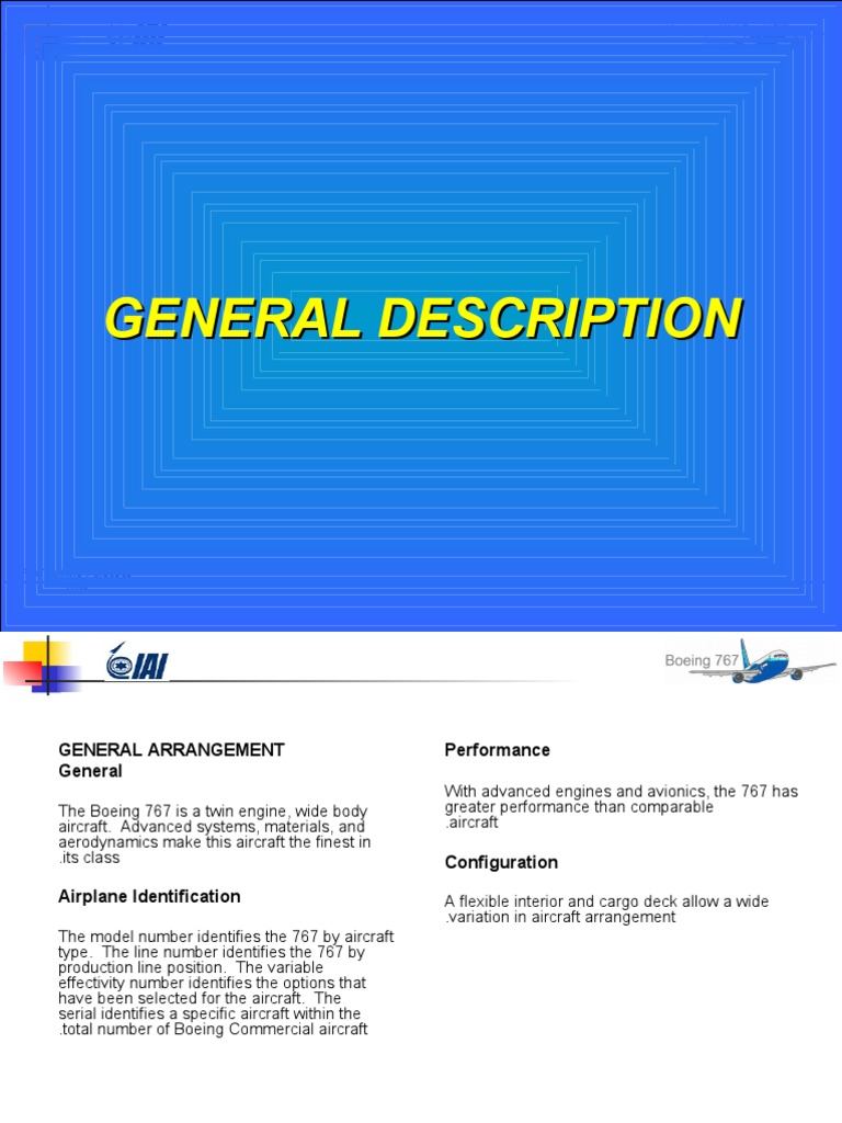 An Overview of Boeing 767 Systems and Components | PDF | Empennage ...