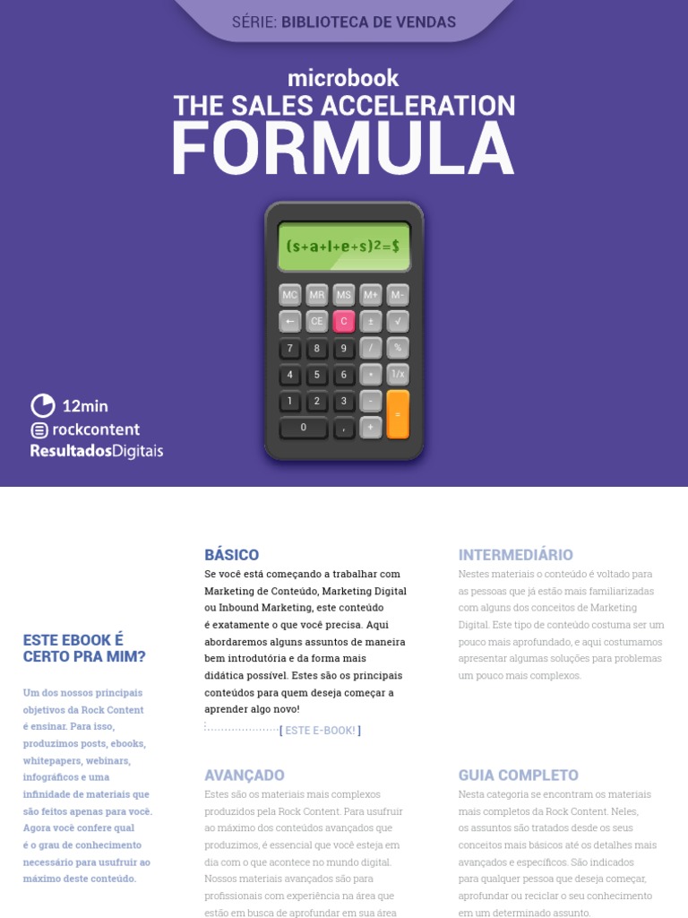 Sales Acceleration Formula | PDF | Marketing | Mercado (economia)