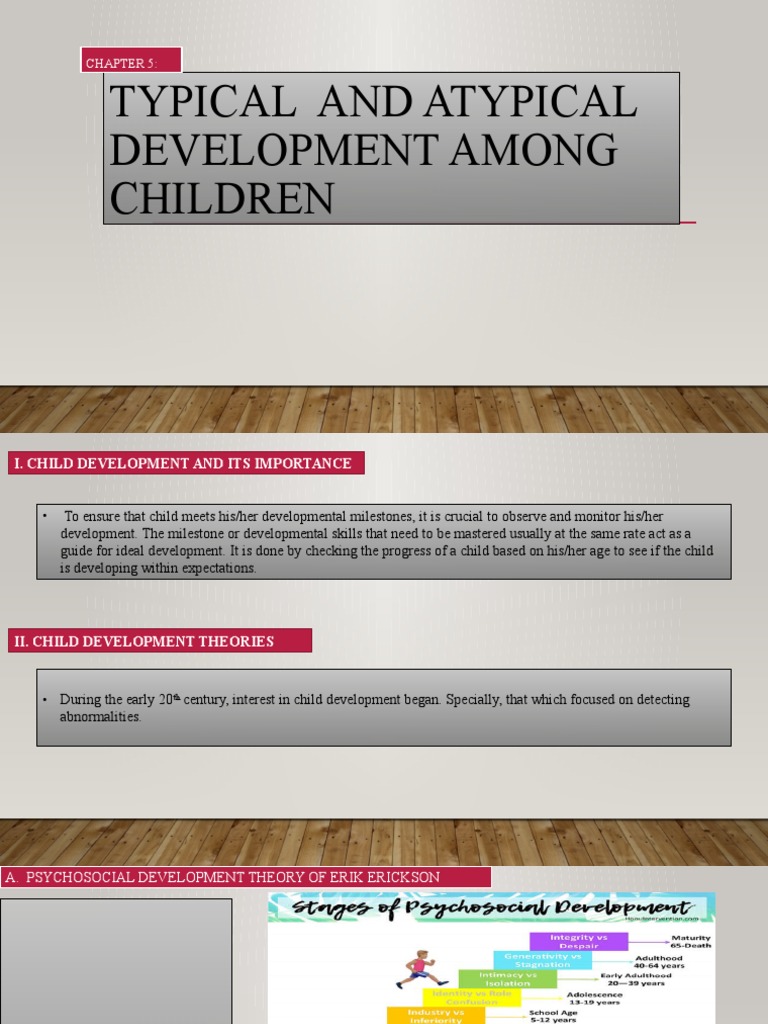 Typical and Atypical Development Among Children 1 | PDF | Relationships | Child Development