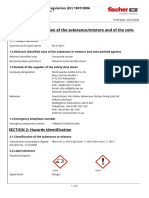 Polyurethane Foam Safety Data Sheet | PDF | Toxicity | Safety