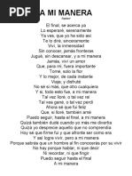 Letra - Sofia - Álvaro Soler | PDF