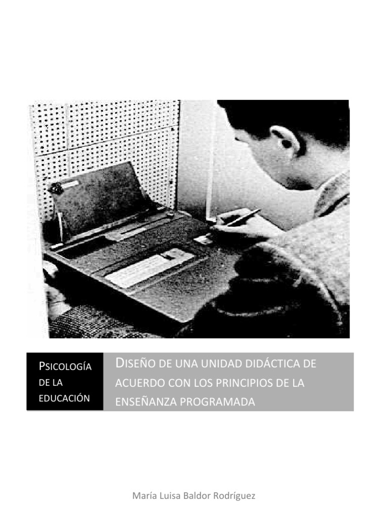 Enseñanza Programada | PDF | Psicología Educacional | Maestros