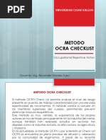 Check List Ocra Plantilla Up | PDF | Codo | Músculo