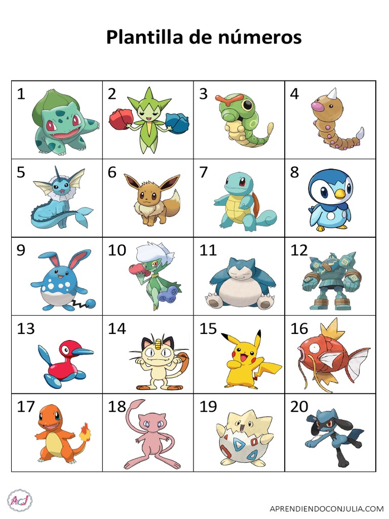 Actividades de Matemáticas con Pokémon | PDF