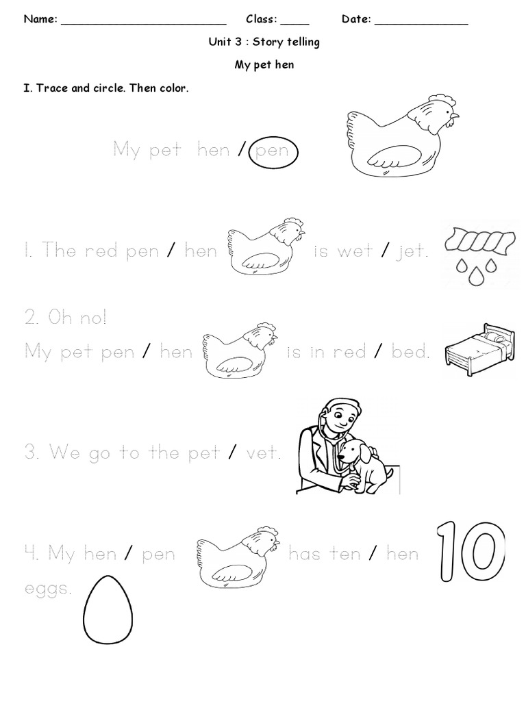 My Pet Hen / Pen | PDF