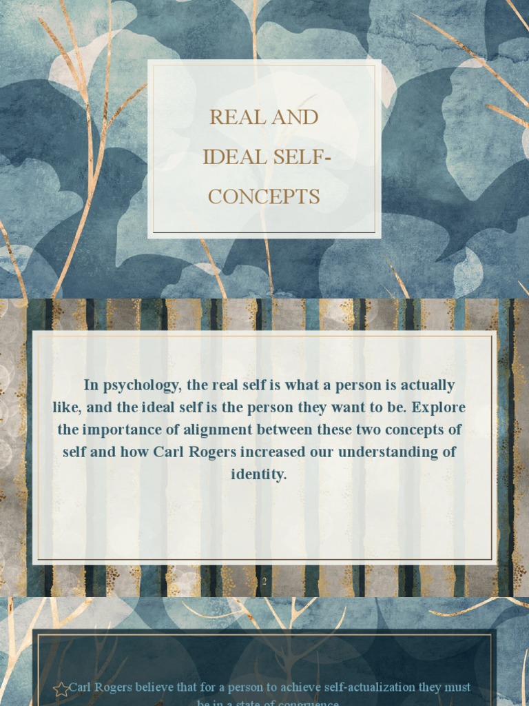 Real and Ideal Self | PDF