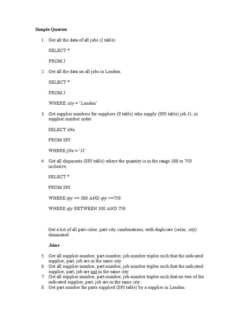 Queries Sobre La BD SQL | PDF | Data Management | Computer Programming