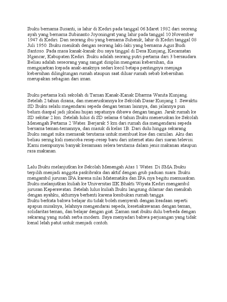 Mentahan Biography | PDF | Kesehatan Holistik