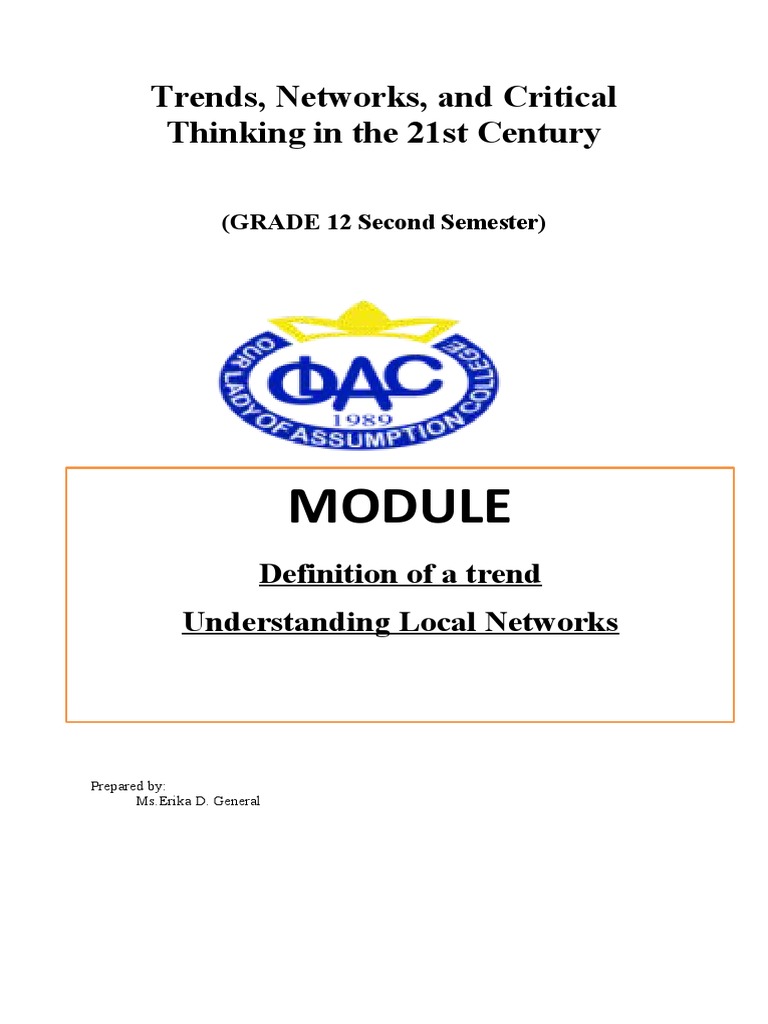 Module in TNCT 21st Century | PDF | Intuition | Thought