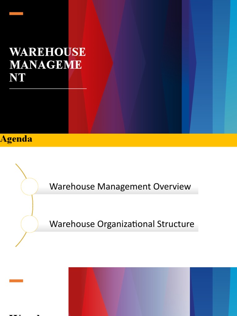 WM Org Structure - Overview | PDF | Warehouse | Information Technology