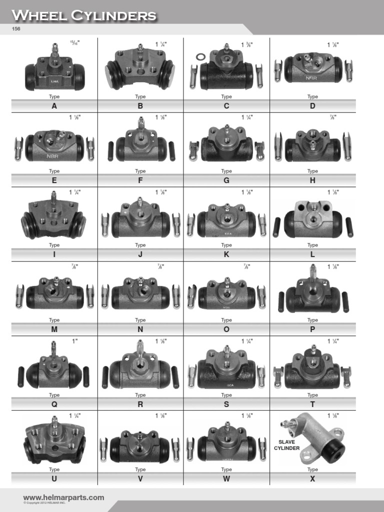 Wheel Cylinders | PDF | Car Manufacturers Of Japan | Motor Vehicle