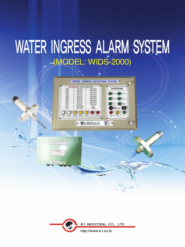 WIDS-2000 Water Ingress Alarm System | PDF | Power Supply | Electrical ...