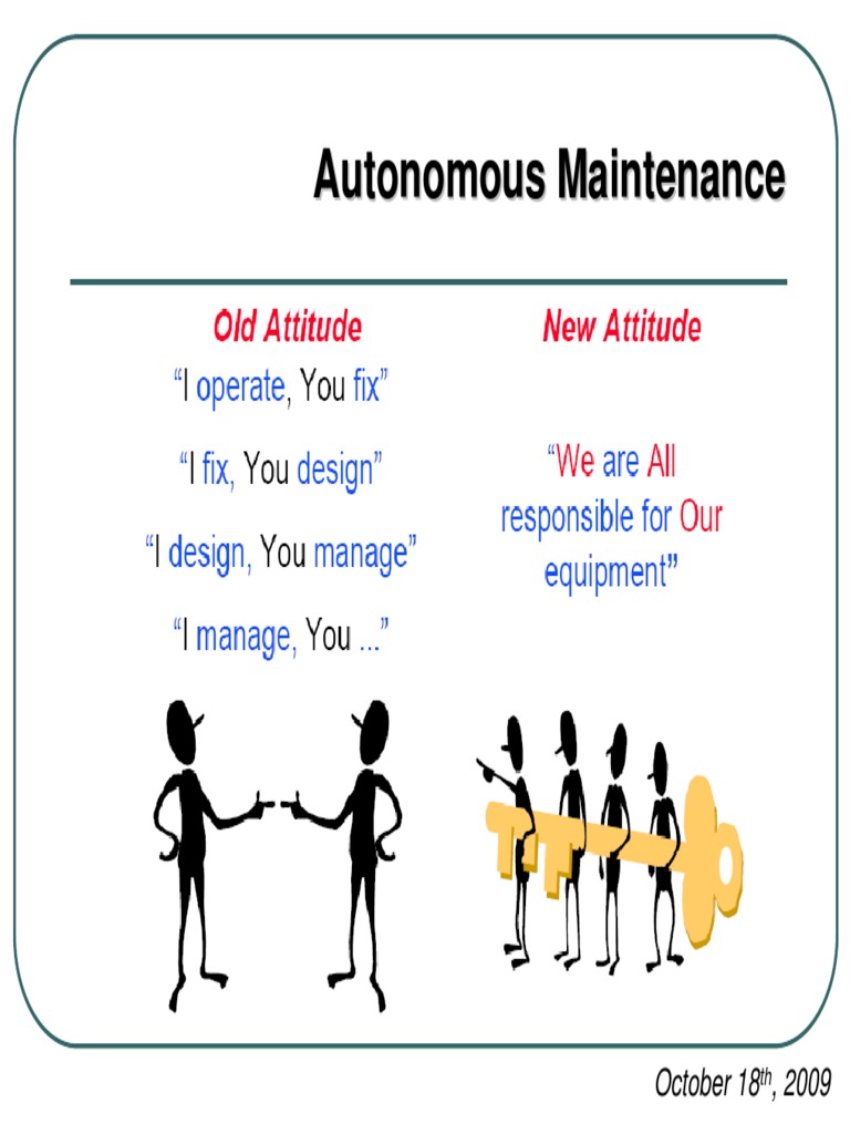 Understanding Autonomous Maintenance Systems | PDF | Career & Growth ...