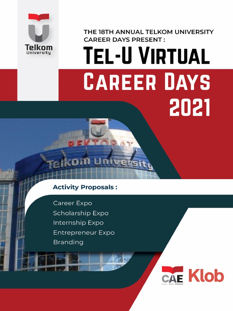 Flyer-Telkom University Career Days 2021 Proposal | PDF | Computing ...