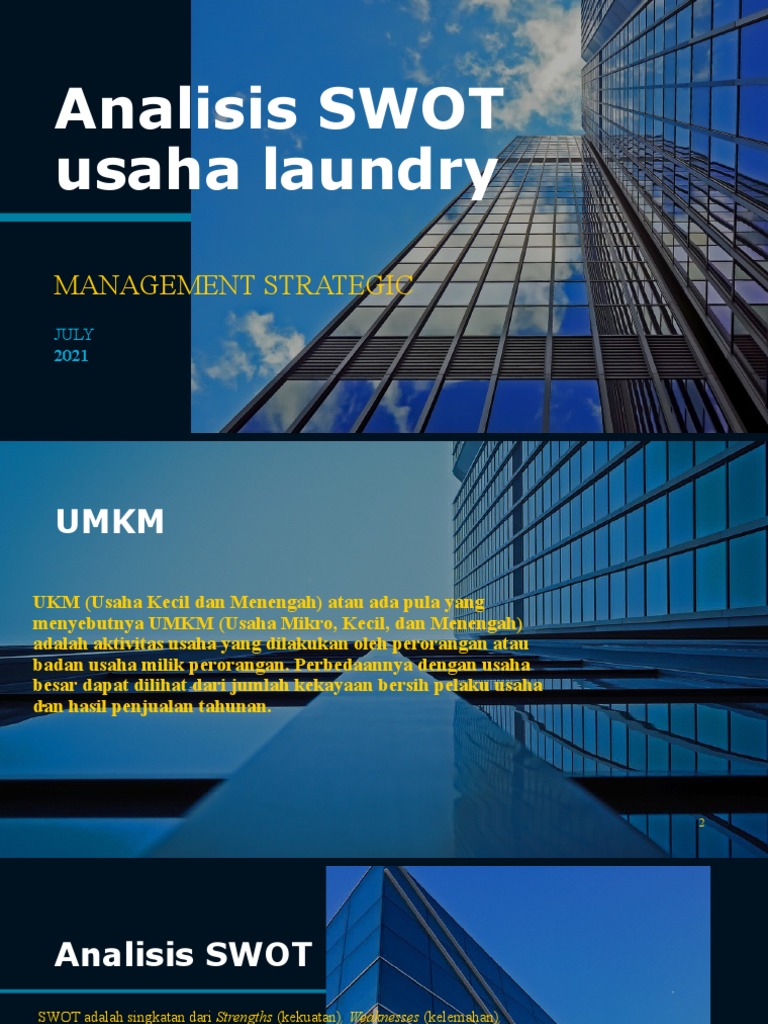 Analisis SWOT Usaha Laundry Kampus | PDF | Karier & Perkembangan | Bisnis