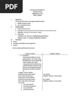 A Detailed Lesson Plan in Language | PDF | Phonics | Lesson Plan