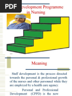 Staff Development Programme | PDF | Nursing | Hospital
