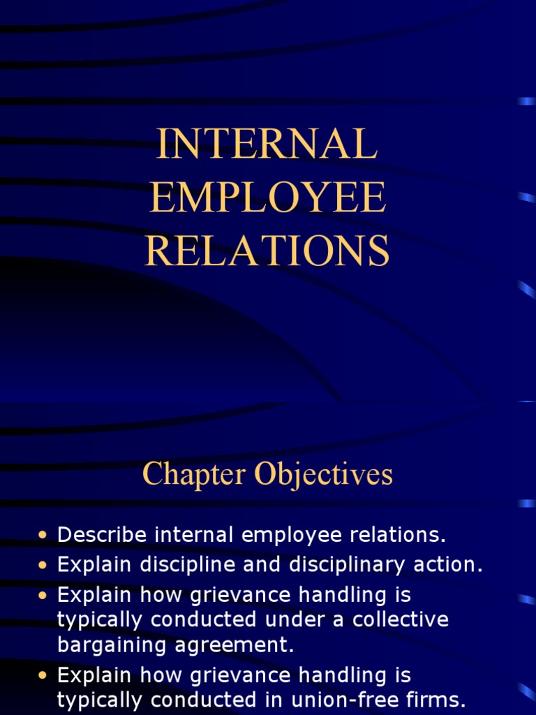 Ch3 - INTERNAL EMPLOYEE - RELATIONS | PDF | Layoff | Employment