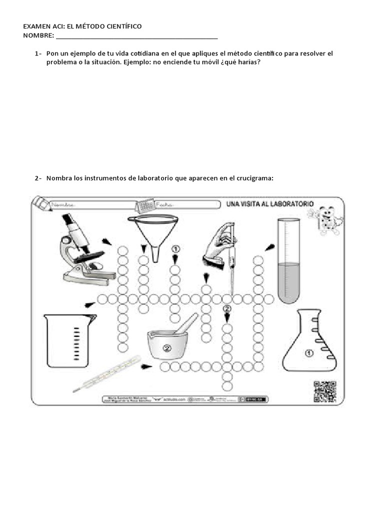 Examen Aci Método Científico | PDF