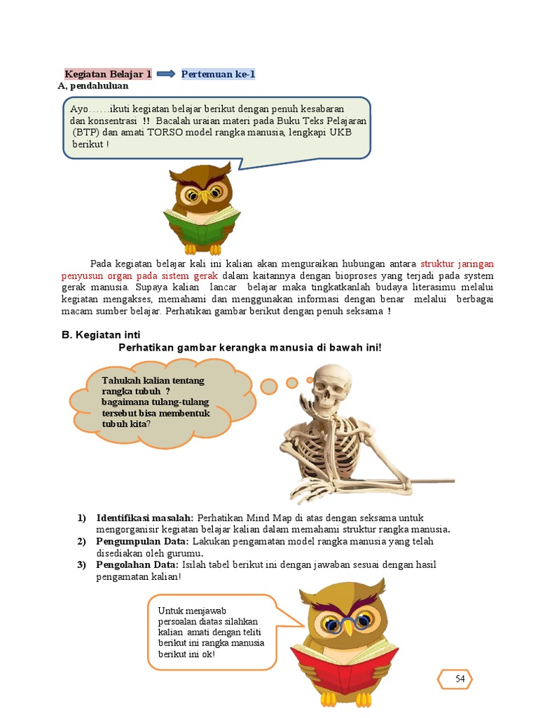 UKBM-BIO Sistem Gerak | PDF