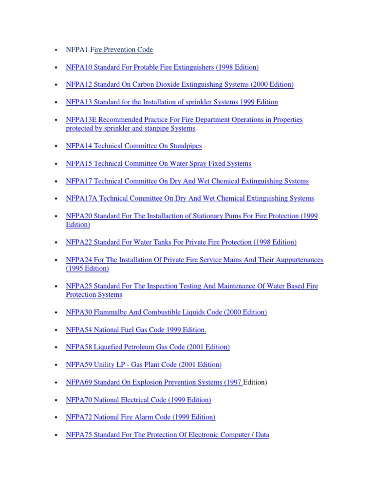 NFPA1 Fire Prevention Code: Edition) | Download Free PDF | Fires ...