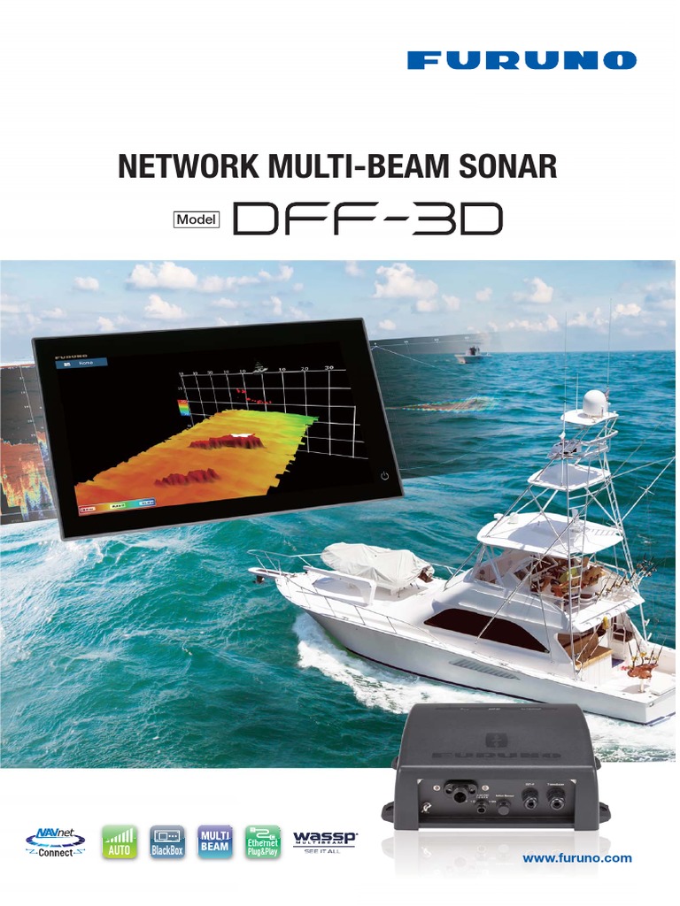 FURUNO NETWORK MULTI-BEAM SONAR MODEL DFF-3D | PDF | Sonar | Seabed