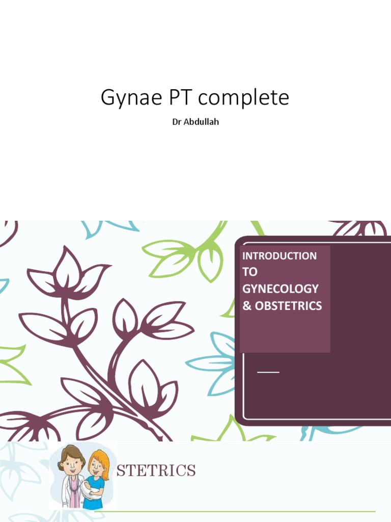 Gynae Compilation | PDF | Pelvis | Abdomen