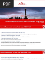 Minimum Safe Distance Calculator - Pressure Test | PDF