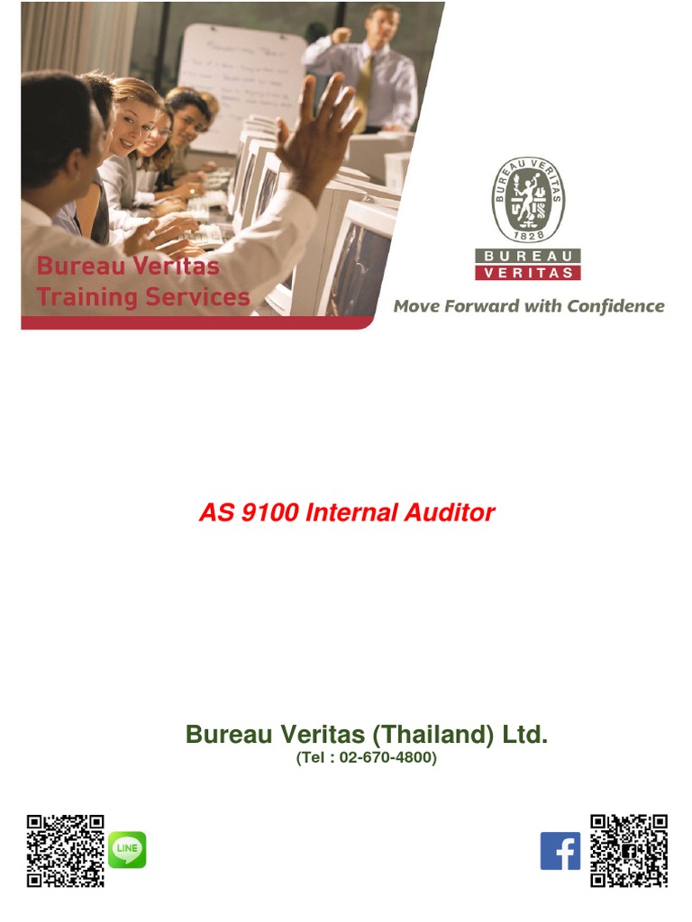 AS9100 Internal Audit (Cover Page) | PDF