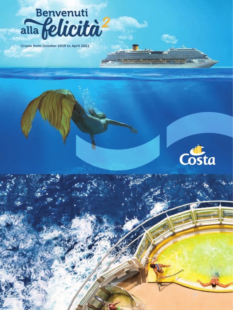 Costa Brochure 2019 2021 ENG v1 | PDF | Cruise Ship | Restaurants