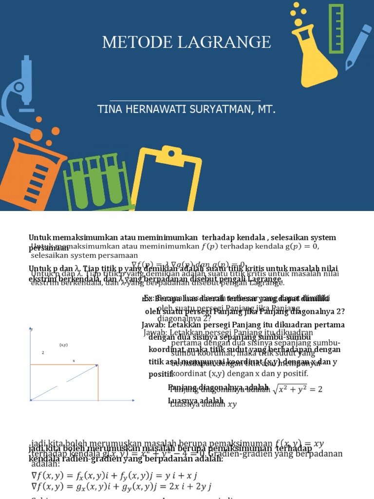 Metode Lagrange | PDF