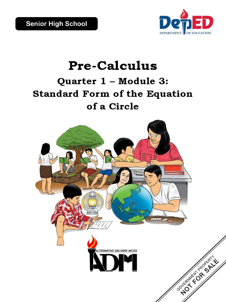 Pre-Cal Module 3 | PDF | Circle | Equations