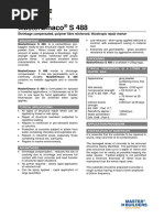 Basf Masterflow 950 Tds | PDF | Concrete | Water