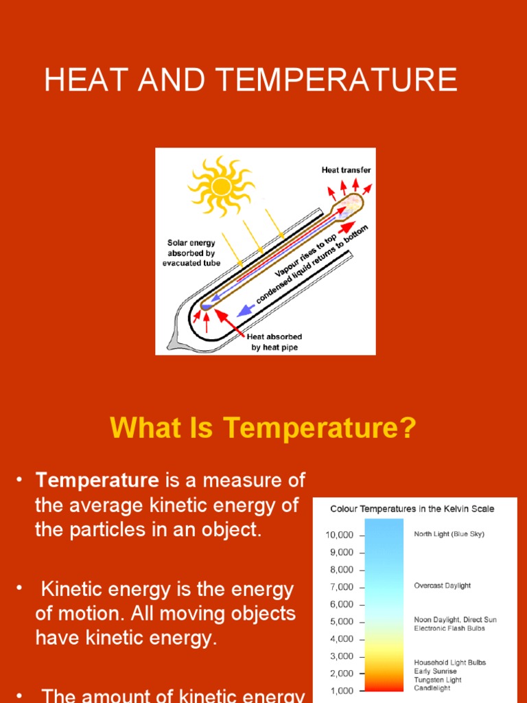 Heat and Temperature - 4 | PDF | Temperature | Heat