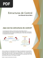 Qué Son Las Estructuras de Control | PDF | Flujo de control ...