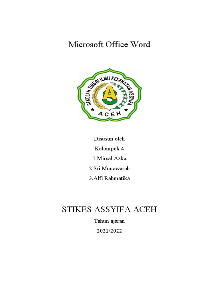 Makalah Microsoft TIK | PDF | Komputer