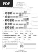 Rapid Mathematics Assessment Grade 3-Edited | PDF | Elementary ...